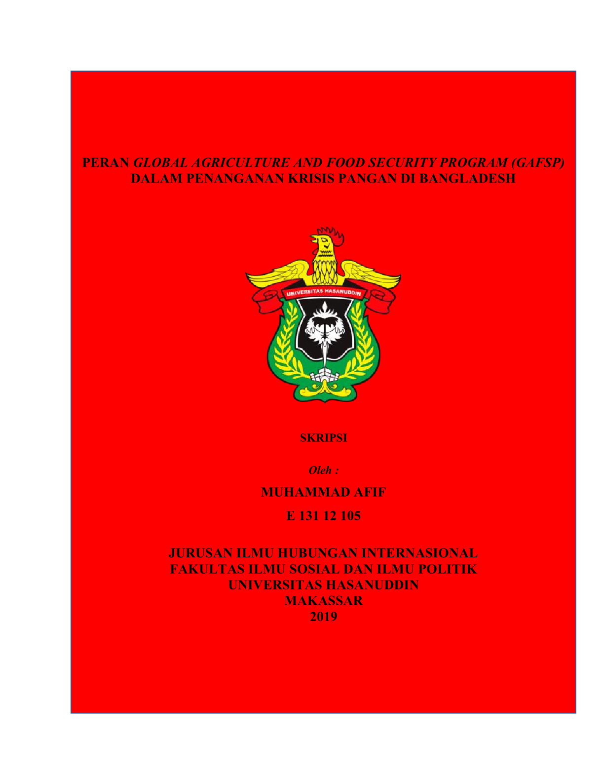 PERAN GLOBAL AGRICULTURE AND FOOD SECURITY PROGRAM GAFSP DALAM peran-global-agriculture-and-food-security-program-gafsp-dalam
